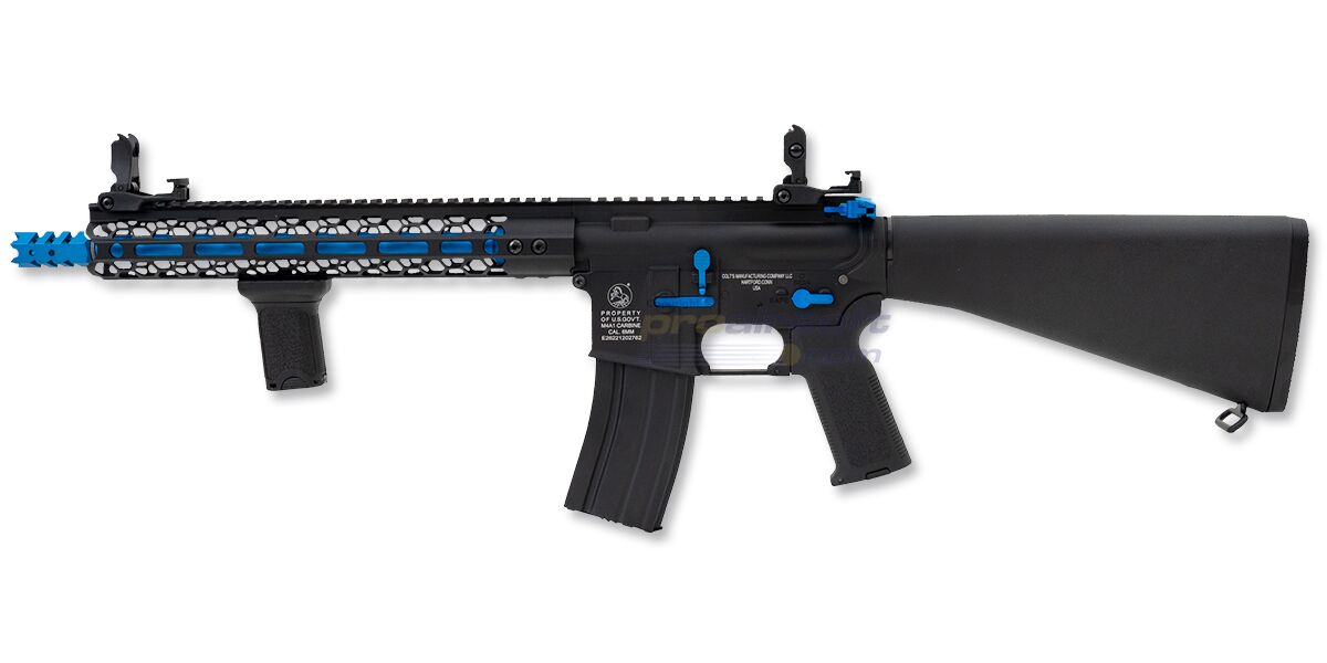Cybergun Colt M4 Lima AEG, Mosfet, Full Metal, Blue - Cybergun ...