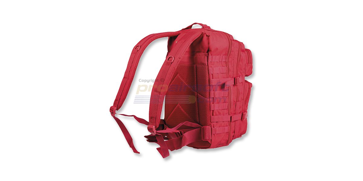 Mil-Tec Tactical Assault Pack 40L Red - Backpacks - ProAirsoft - Suomen ...