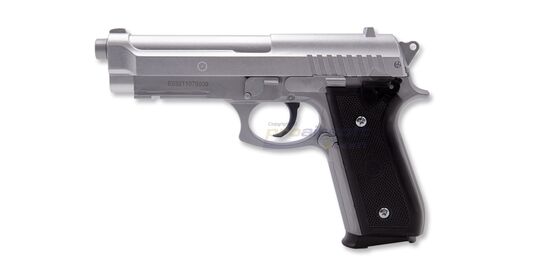 Cybergun Taurus PT92, Metal Slide, Silver - Pistols - ProAirsoft ...