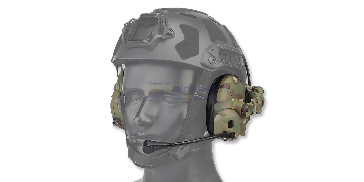 Diablo Gen6 headset & aktiivi kuulosuojaimet, Multicam - Radiopuhelimet ...