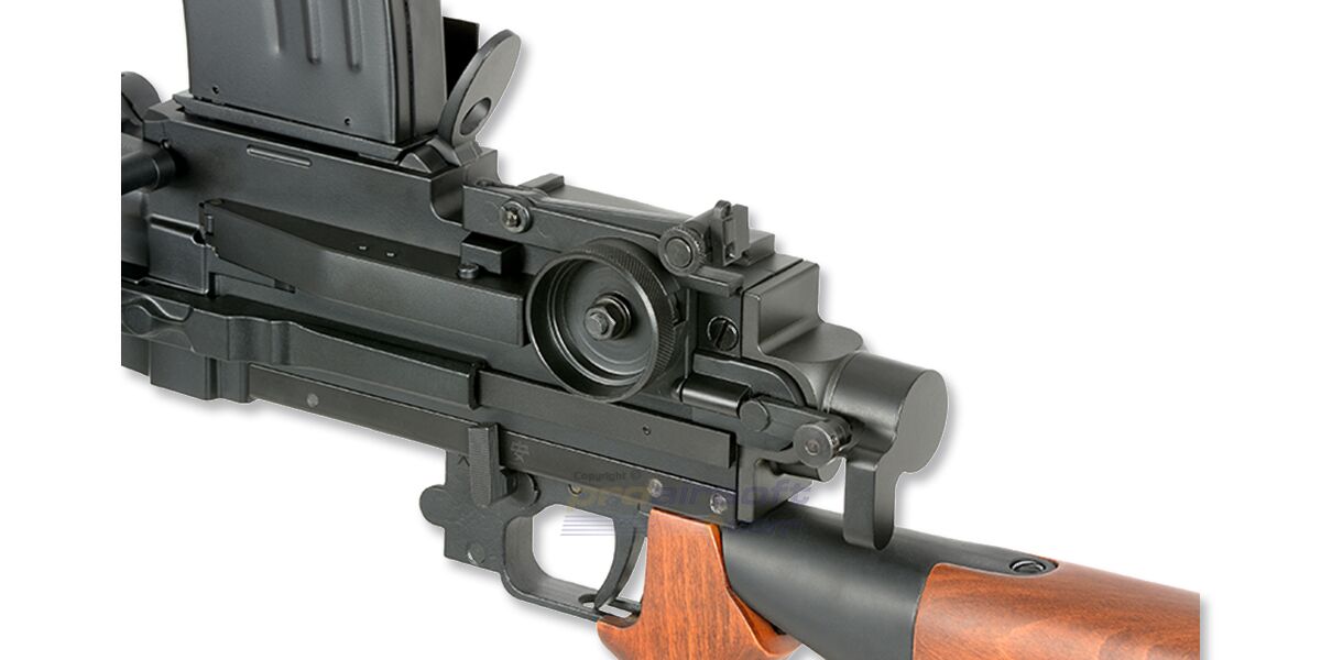 Type 96 Light Machine Gun AEG, Metal/Wood - Electric Machine Guns ...